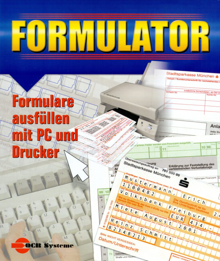 Formulator 3 - OCR Systeme